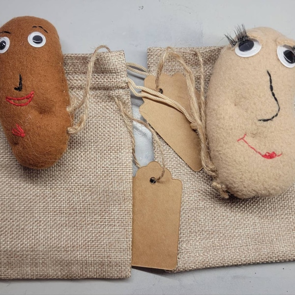 Felt Potato Pattern, DIY Felt Food Template for Kids, Felt Vegetables ...