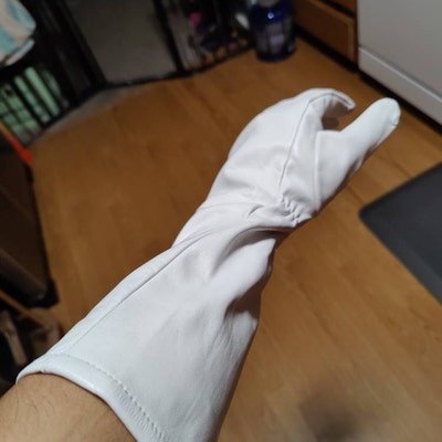 Leather Gloves for Power Rangers Kamen Rider Cosplay/long Gauntlet/top ...