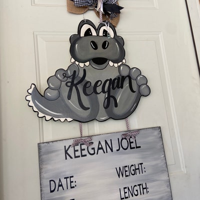 Front Door Decor Cheerful Caterpillar Garden Sign Hand-painted Door ...
