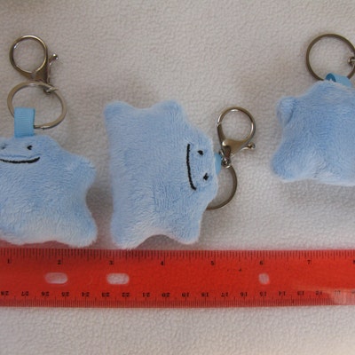 ITH in the Hoop Embroidery Pattern Ditto Pokemon Keychain - Etsy