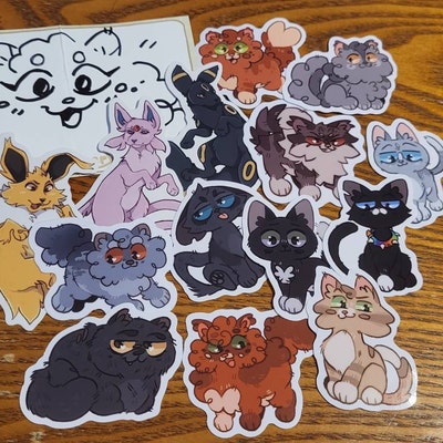 Warriors Cute Cat Art Print the New Prophecy - Etsy