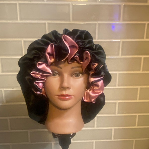 PDF Sewing Pattern for Bonnet / Satin Hair Sleeping Hat / Sleep Cap ...