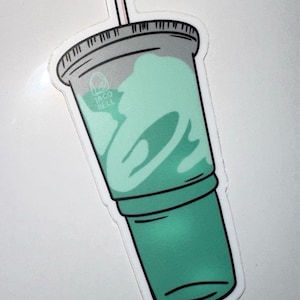 Taco Bell Baja Blast Sticker | Laptop Sticker | Notebook Sticker ...