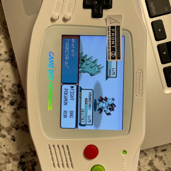CUSTOMIZE YOUR Gameboy Advance! Custom 101 or IPS Screen Backlit ...