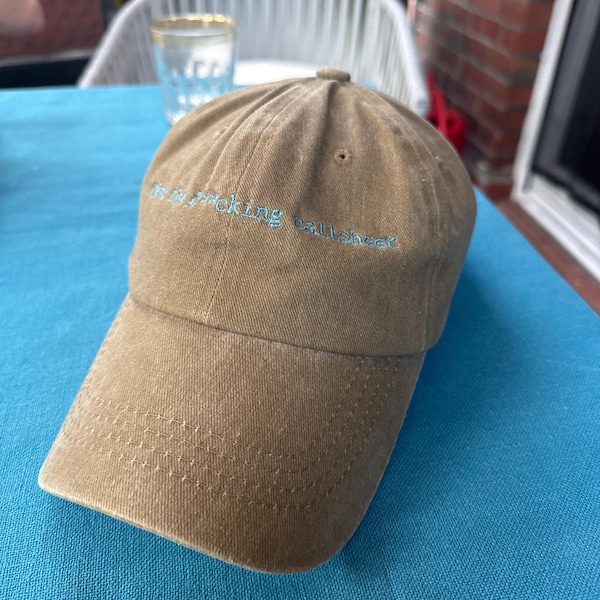 Captain First Mate Custom Hat | Unisex Personalized Embroidery Baseball ...