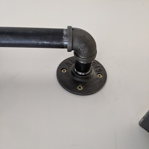 Curtain Pole, Curtain Rail, Industrial Curtain Rail, Steampunk, Vintage ...