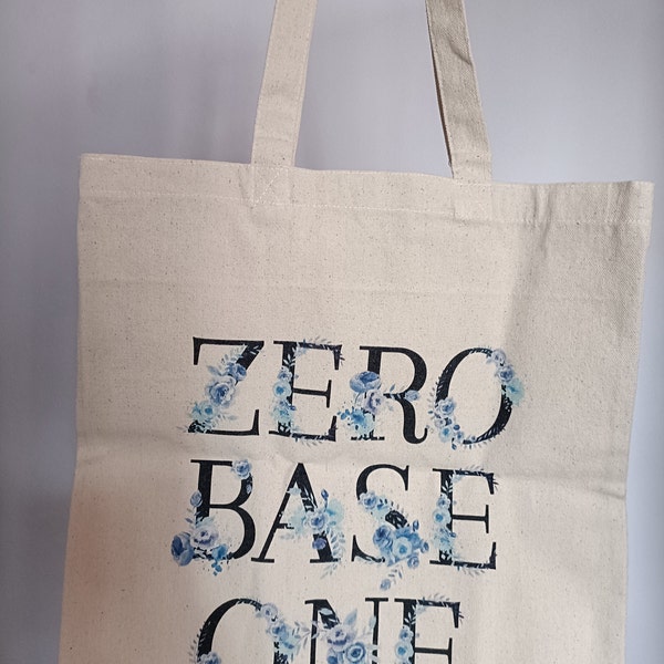 ZEROBASEONE SWEAT Inspired Tote Bag | ZB1 Merch, ZB1 Tote, Zerose, Kpop ...