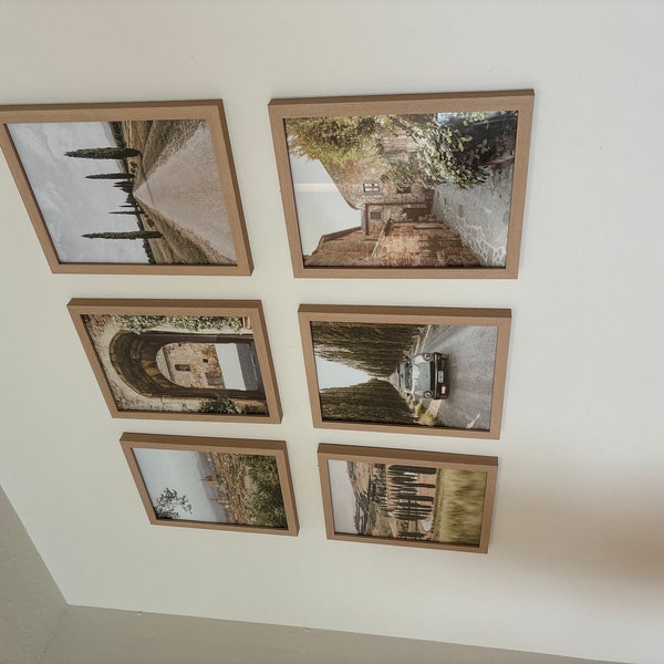 Italian Countryside, Set of 6 Prints, Italy Tuscany, Mediterranean ...