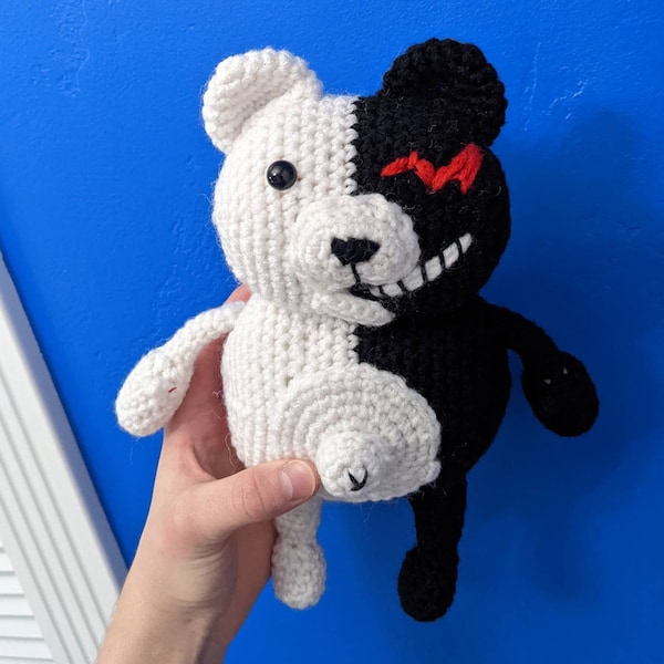 Monokuma Amigurumi Crochet Pattern PDF ONLY - Etsy
