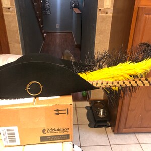 Wool Felt Hat Gothic Bell Renaissance Hood Bucket SCA - Etsy