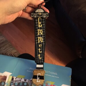 Police Pacifier Clip: Personalized Badge Binky Holder Baby | Etsy