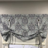 Tie UP Valance With Grommets Scott Living Fabrics Peony Multiple Colors ...