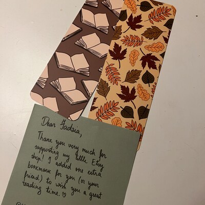 Black and White Bookmarks Set of 3 Individual Gift for Readers Book ...