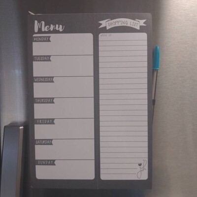 Chore Chart for Multiple Kids Magnetic Family Chores List for Fridge 2 ...