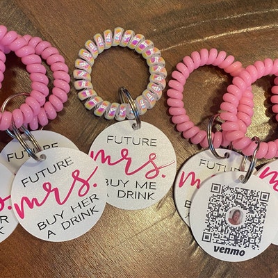 Venmo QR Code Bachelorette Venmo Sticker Bachelorette Buy - Etsy