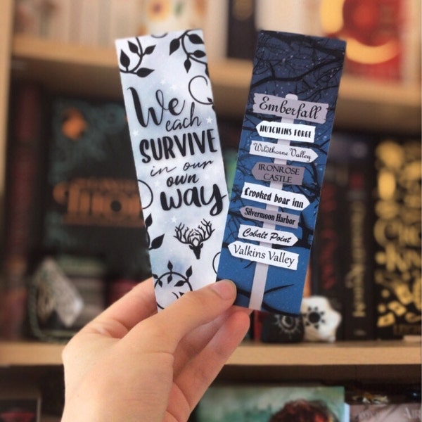 02. Tog Inspired Bookmarks - Options Available - Etsy