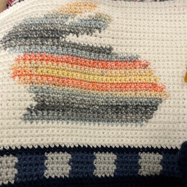 Crochet Gingham Plaid Bunny Spring Easter Placemat Pattern, Easter ...