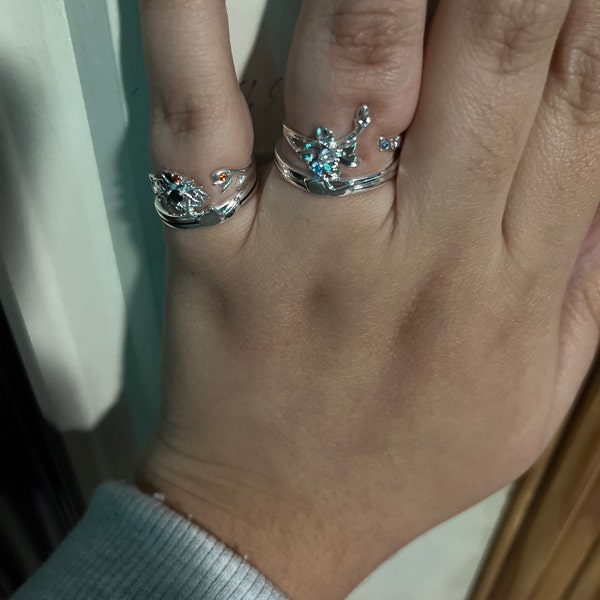 Heaven Official's Blessing Adjustable Rings, Xie Lian, Hua Cheng, Hua ...