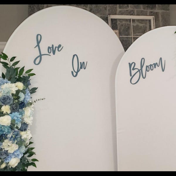 Custom Backdrop Sign, Name Sign for First Birthday Party, Wood Cut Out ...