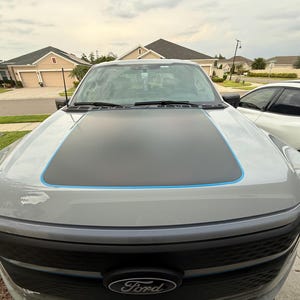2022-2025 Ford Lightning Hood With Outlines F150 Vinyl Graphics Decals ...