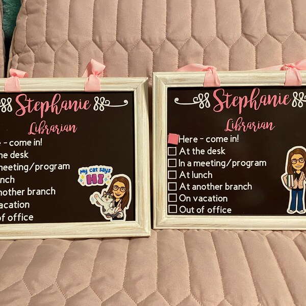 Office Door Sign,stepped Out Sign,we Will Be Back,office Closed Sign ...