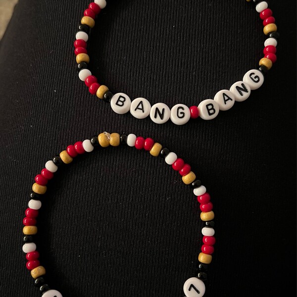 DR Congo Flag Bracelet | Congo Bead Bracelet | DR Congo Gift | DR Congo ...