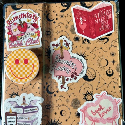 ANY 5 Stickers of Your Choice, Sticker Pack, Sticker Bundle, Book ...