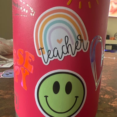 Pink Floral Sticker Roses Leaves Berries Boho Sticker - Etsy