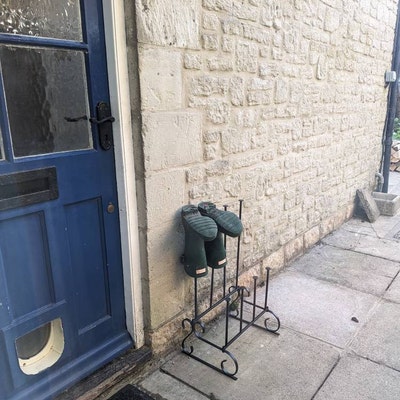 4-6 Pairs Garden Storage BOOT RACK Dryer Organiser Stand Welly ...