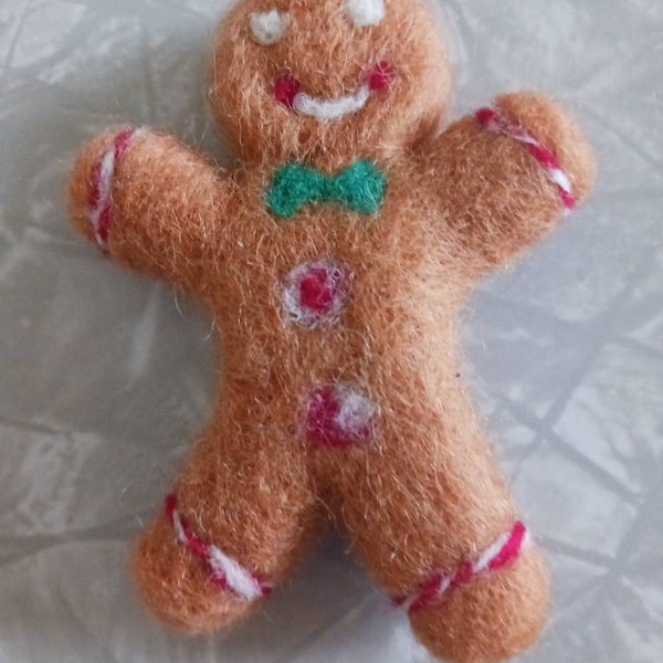 Felt Gingerbread Man - Etsy