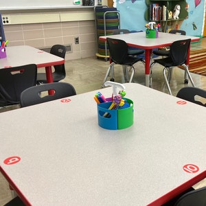 Numbered Desk Decals Removable for Classroom - Etsy