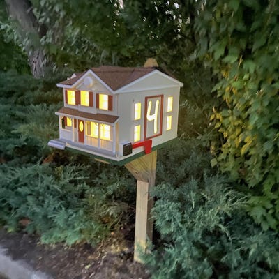 Custom Bulldozer Mailbox - Etsy