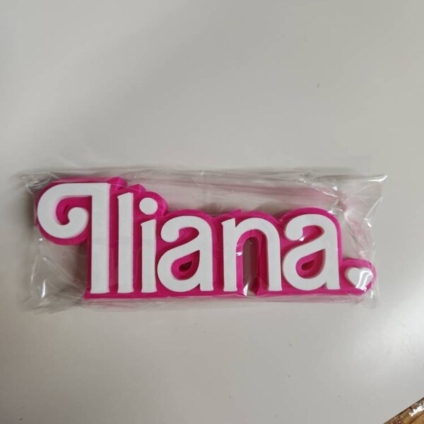 Custom Fashion Doll Style Name Sign | Personalized Desk Sign | Gift for ...