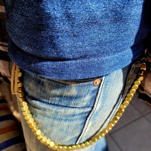 Simple Classic Style Black Wallet Chain - Etsy