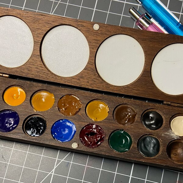 Charlie Watercolor Palette for 8 Wells (available Now !) - Etsy