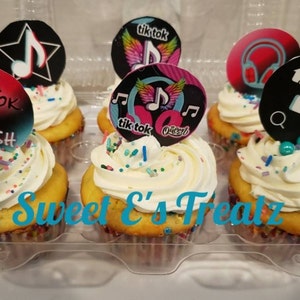 Printable Music Party Cupcakes Toppers, Musical Party Cupcakes Topper ...