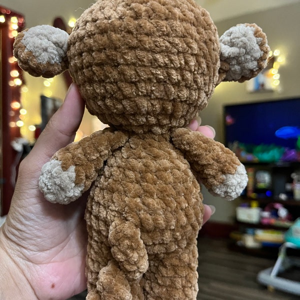 Matty Monkey Crochet Low Sew Plushie Stuffed Animal Pattern ONLY - Etsy