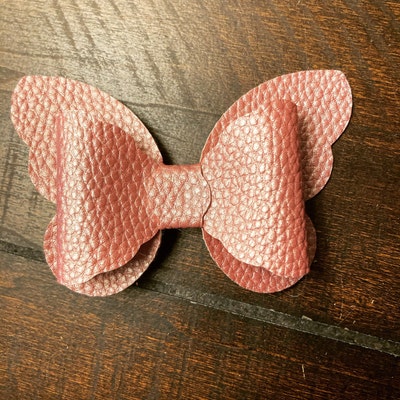 Small Bow Template Plastic Bow Template Scallop Butterfly - Etsy