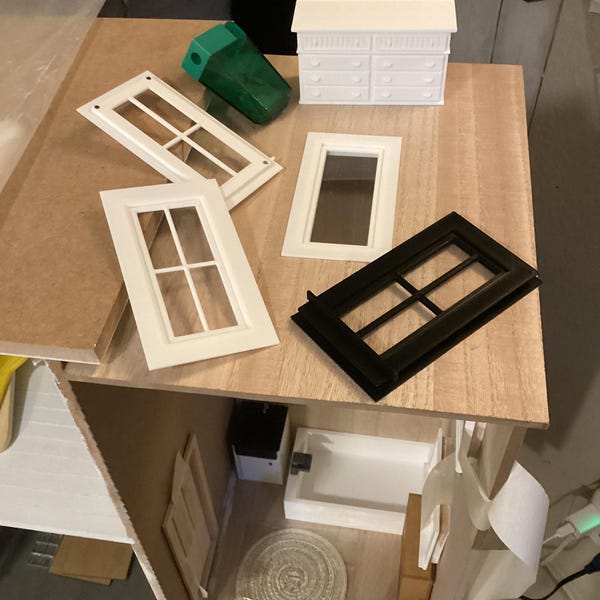 1:12 Scale Baseboard (style E) | Miniature Dollhouse Kit | Room Box ...