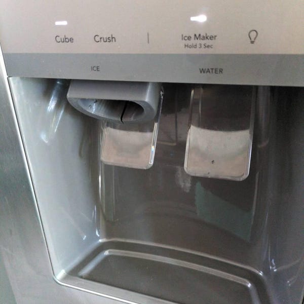Ice Dispenser Chute Adapter (funnel Shield) for GE Whirlpool Samsung ...