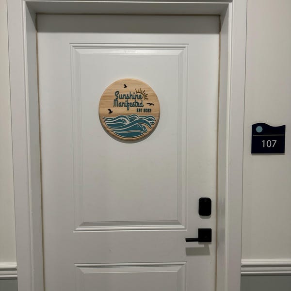 Coastal Beach House Personalized Airbnb Sign Vacation Rental Welcome ...