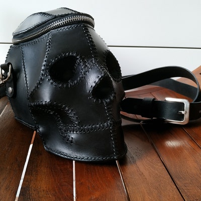 PDF Pattern Leather Skull Bag - Etsy