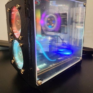 Raspberry Pi 4B Desktop Split SSD Case - Etsy