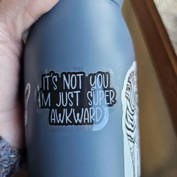 I'm Sorry Facts and Logic Offend You Vinyl Sticker, Funny Stickers ...