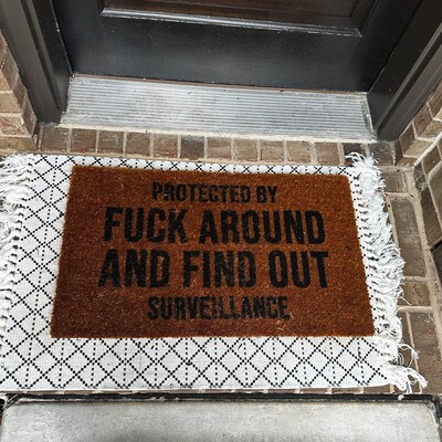 Home Skinny Doormat, Home Door Mat, Home Welcome Mat, Home Skinny Door ...