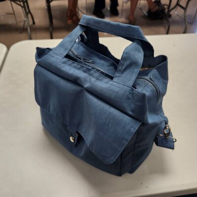 Deep Purple Canvas Tote Bag, Messenger Bag for Women, Travel Cross Body ...