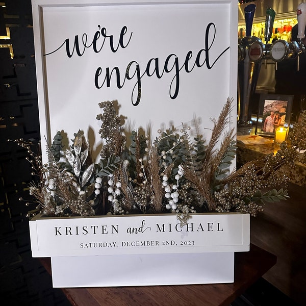 Downloadable Wedding Sign Flower Box DIY Wedding Sign Plans Flower Box ...