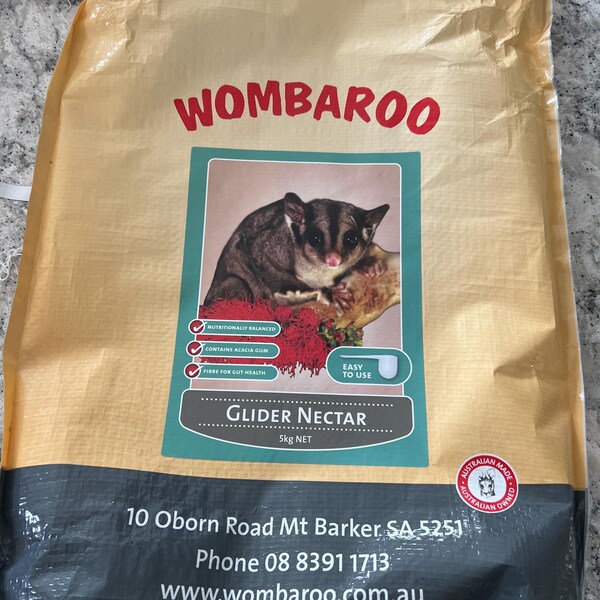 Wombaroo Sugar Glider Shake and Make Nectar 100g Bottle - Etsy
