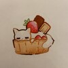 Chibi Arctic Fox Cute Sticker | Kawaii Chibi Stickers | Fox Stickers ...