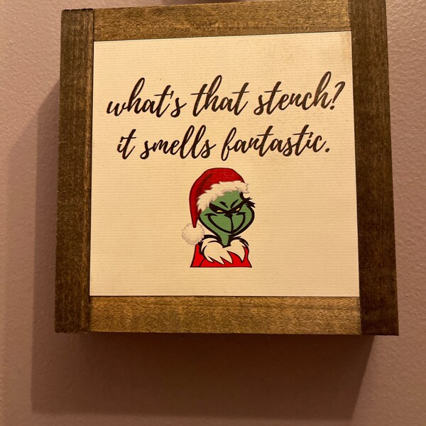 Christmas Bathroom Wooden Sign, Bathroom Decor, Christmas Decor ...